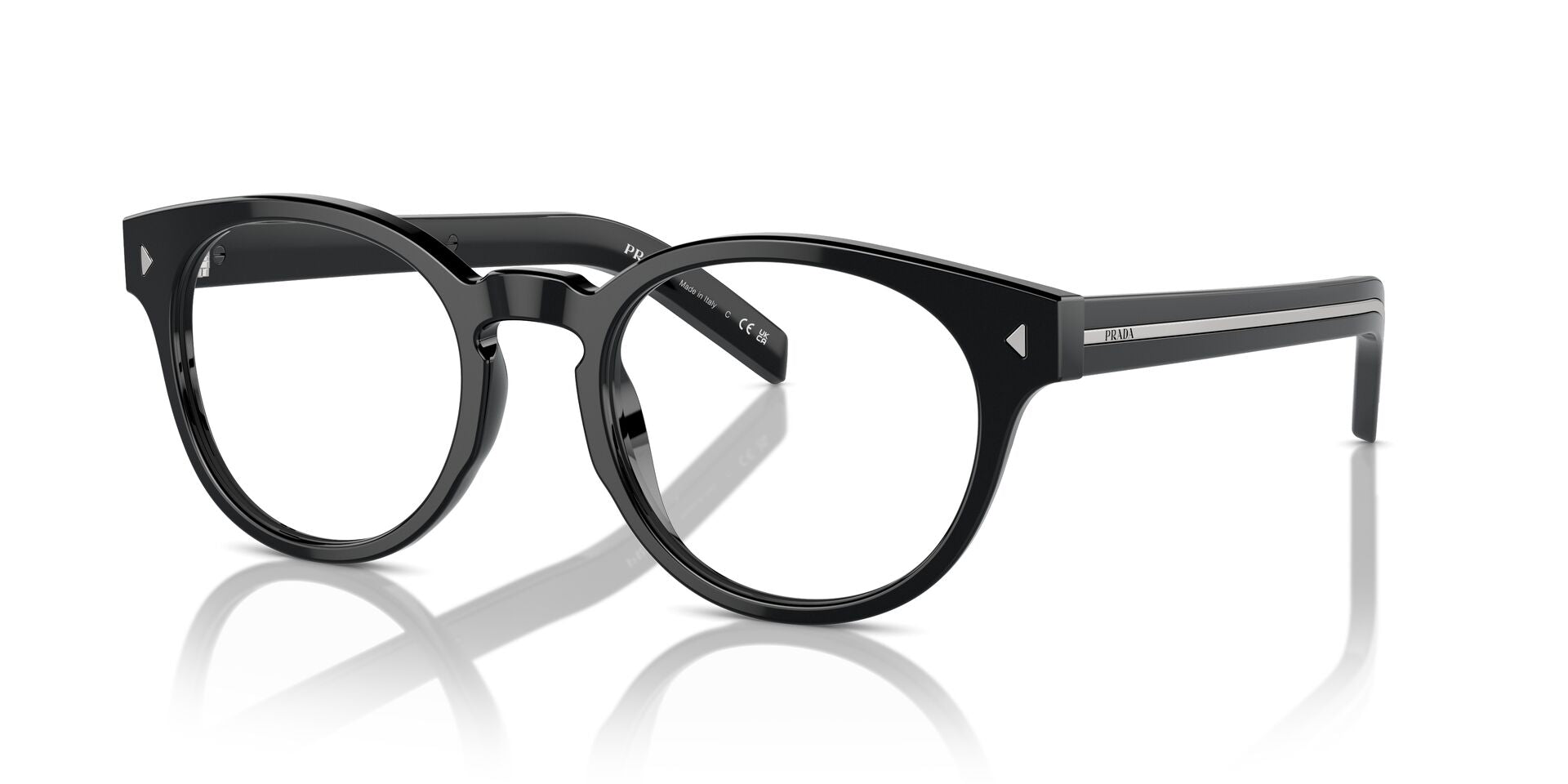 Prada VPR A14 Round Glasses | Maverick & Wolf