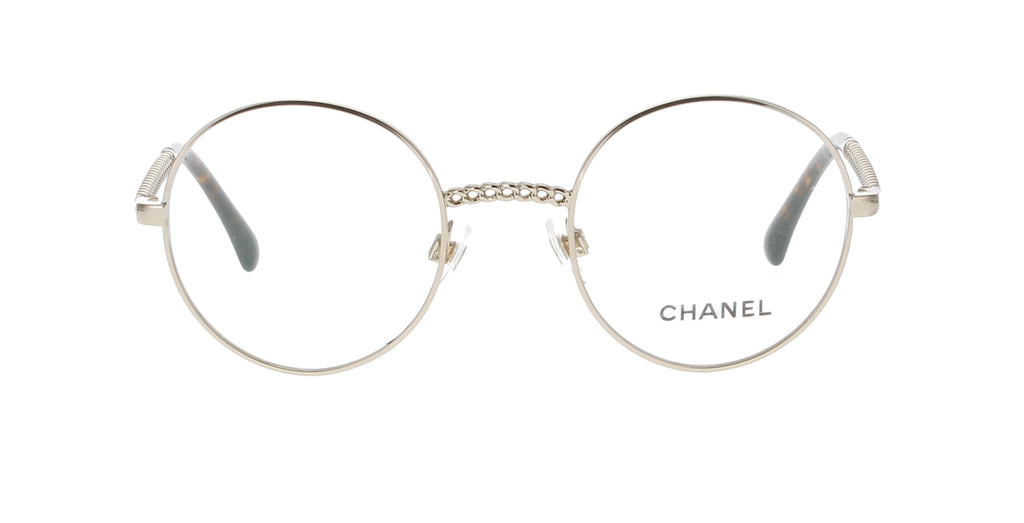 Gold Round Metal Chanel Frame Round Glasses | Maverick & Wolf