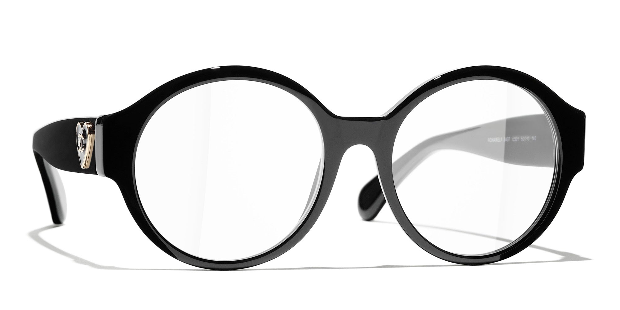 CHANEL 3437 Round Acetate Glasses (Women) – F/E – Maverick & Wolf