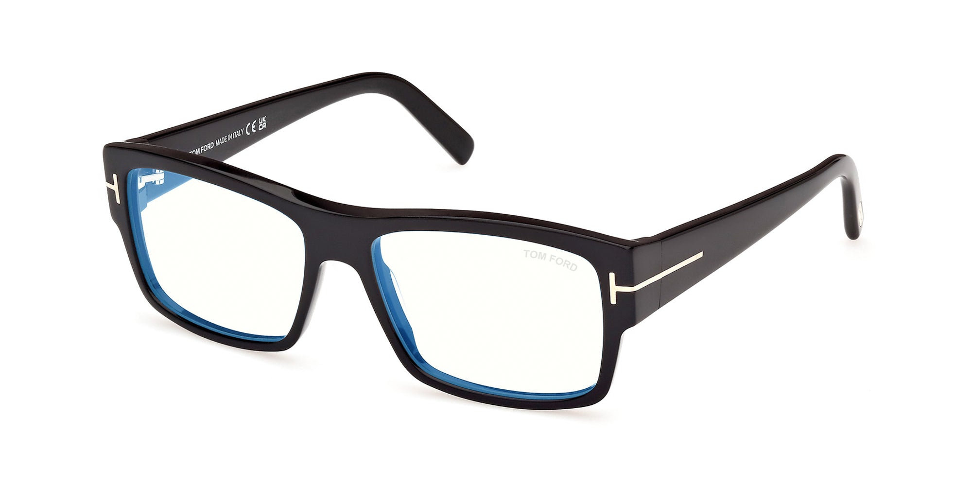 Tom Ford TF5941-B Blue Light Rectangle Glasses | Maverick & Wolf